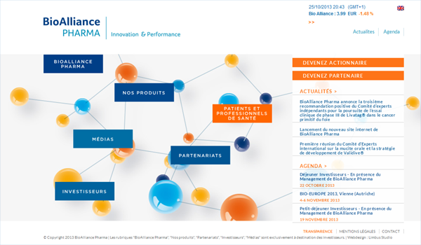 BioAlliance Pharma lance son nouveau site Internet - Buzz-esanté