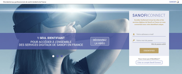 Sanofi Connect : nouveau portail de services pour professionnels de santé - Buzz-esanté