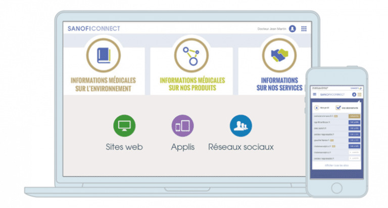 Sanofi Connect : nouveau portail de services pour professionnels de ...