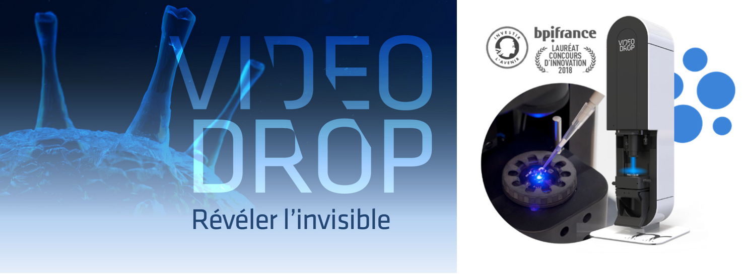 Videodrop : technologie innovante d'imagerie de particules ...