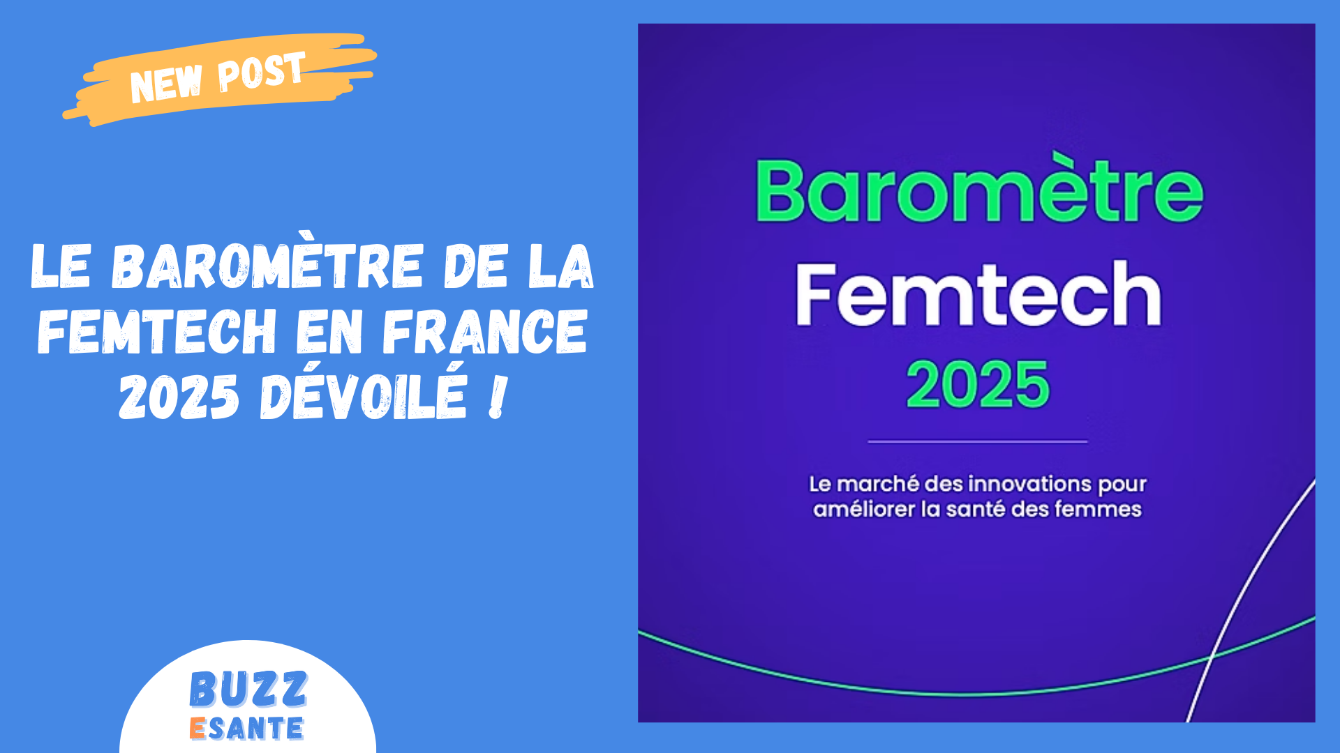 Le baromètre de la femtech en France 2025 dévoilé ! - Buzz-esanté